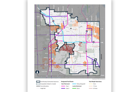South Cook County Truck Routing and Communities Study | Civiltech ...