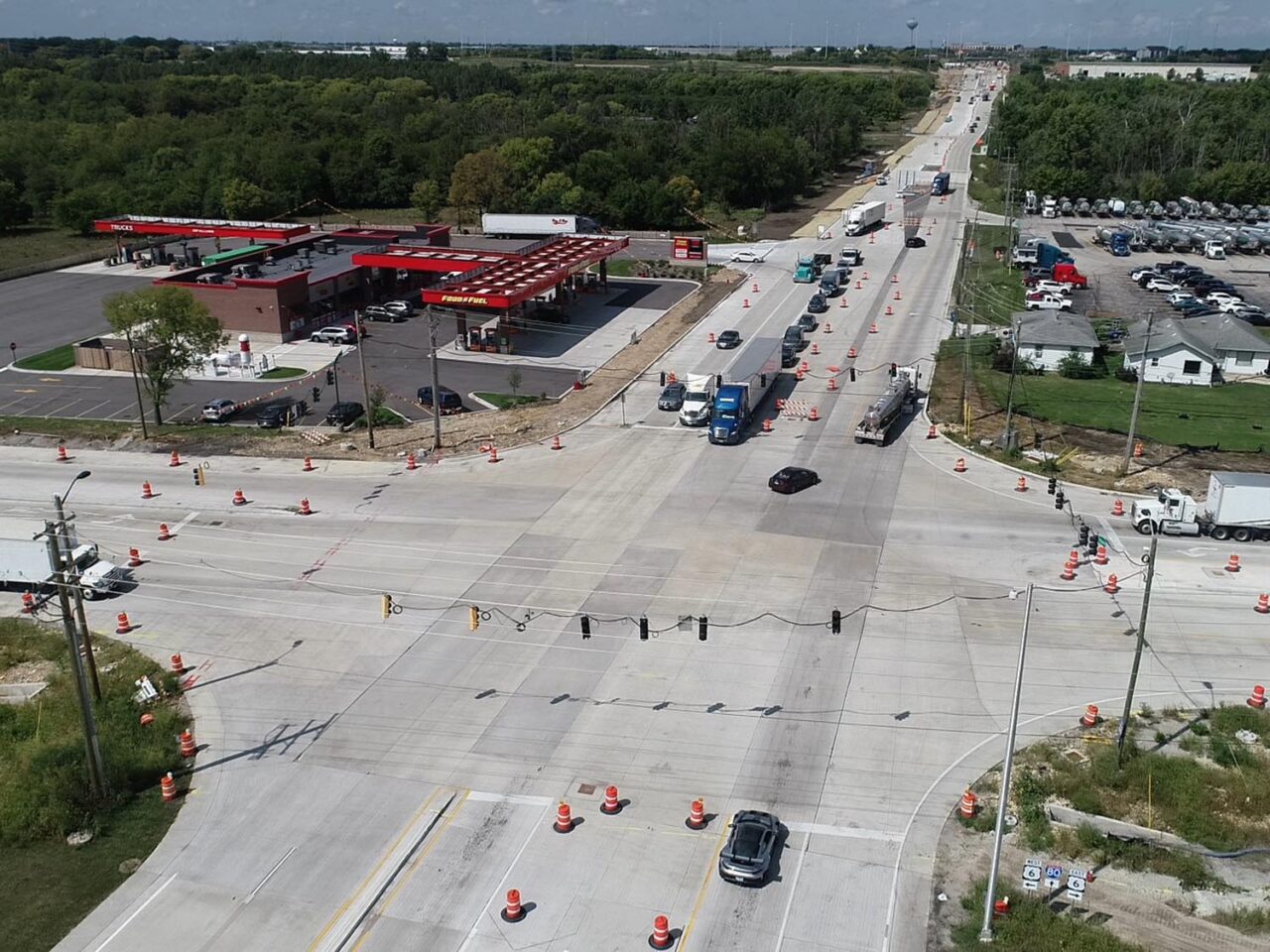 Houbolt Road at I-80 DDI Interchange | Civiltech Engineering, Inc.