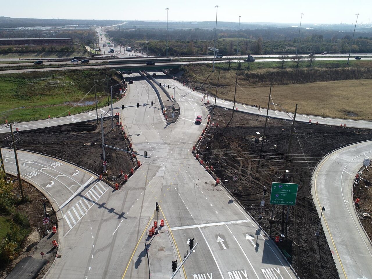 Houbolt Road at I-80 DDI Interchange | Civiltech Engineering, Inc.
