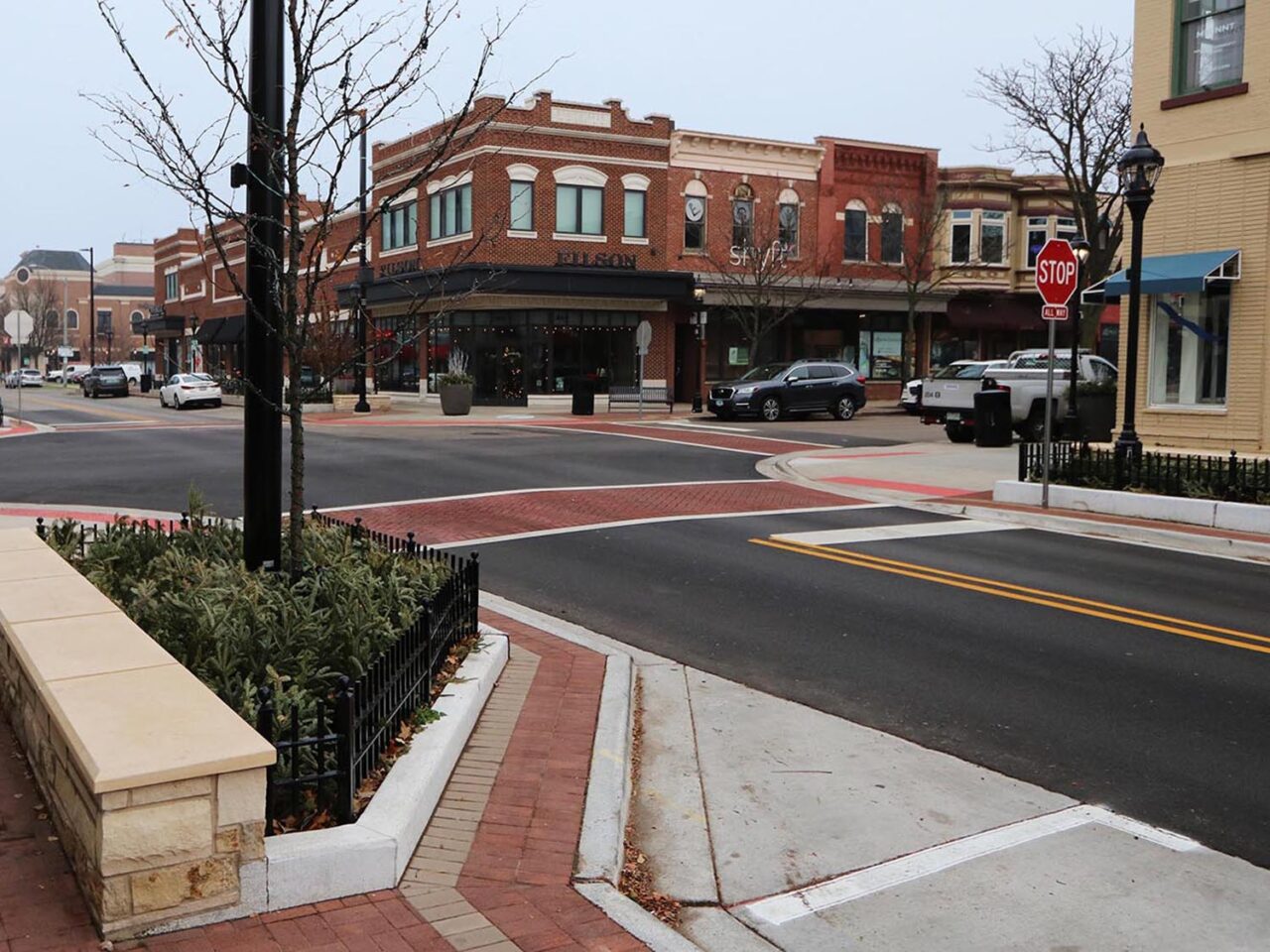 Naperville Downtown Streetscape | Civiltech Engineering, Inc.