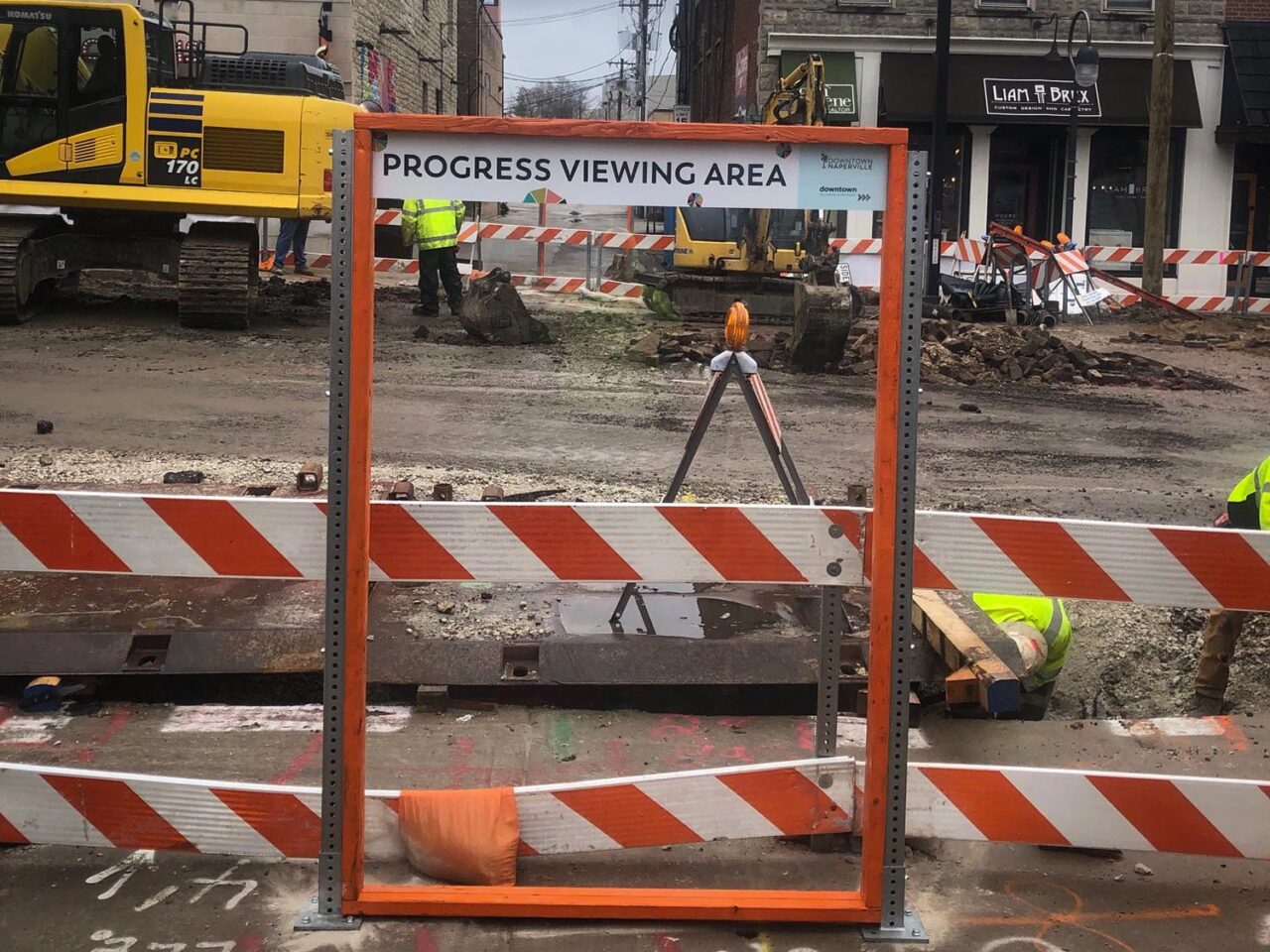 Naperville Downtown Streetscape | Civiltech Engineering, Inc.