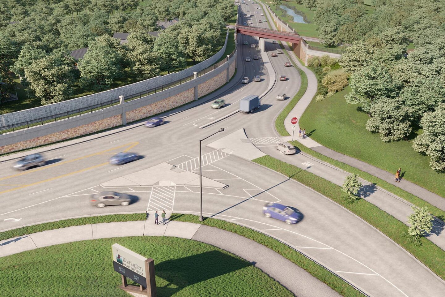 North York Road/Harger Road Intersection Improvement and Pedestrian ...